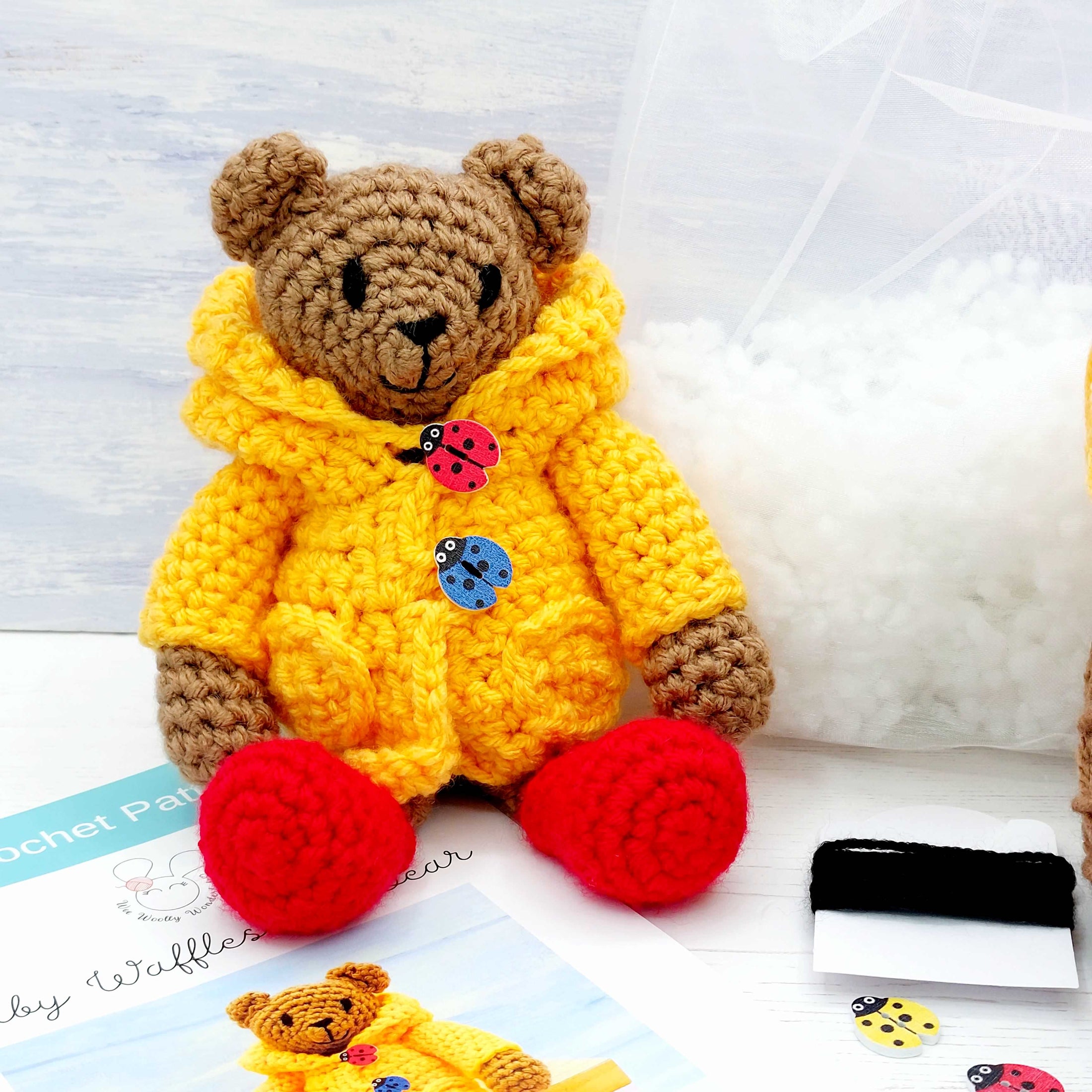 Baby Hippo Mini Crochet Kit – Wee Woolly Wonderfuls