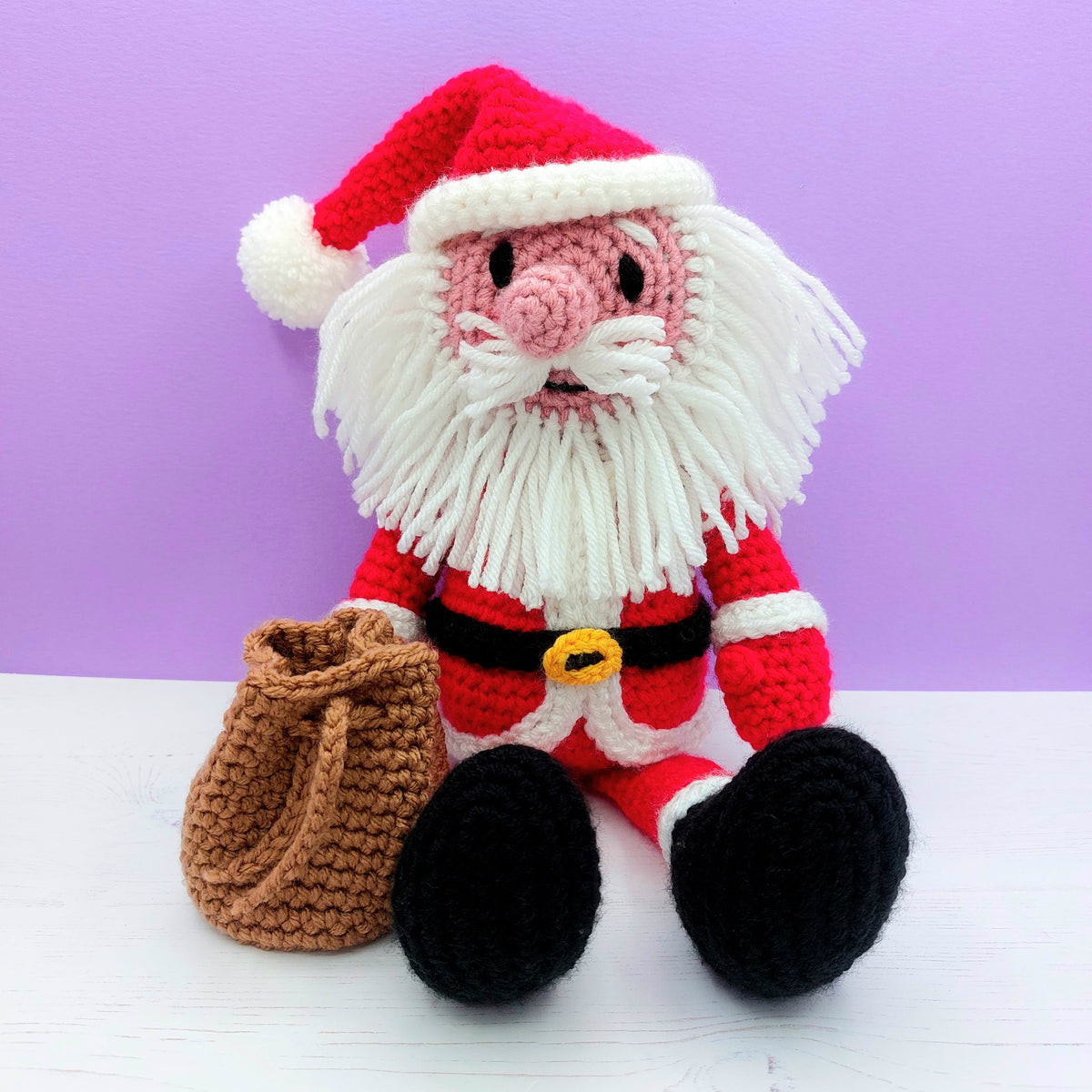 Father Christmas Crochet Kit | Amigurumi – Wee Woolly Wonderfuls