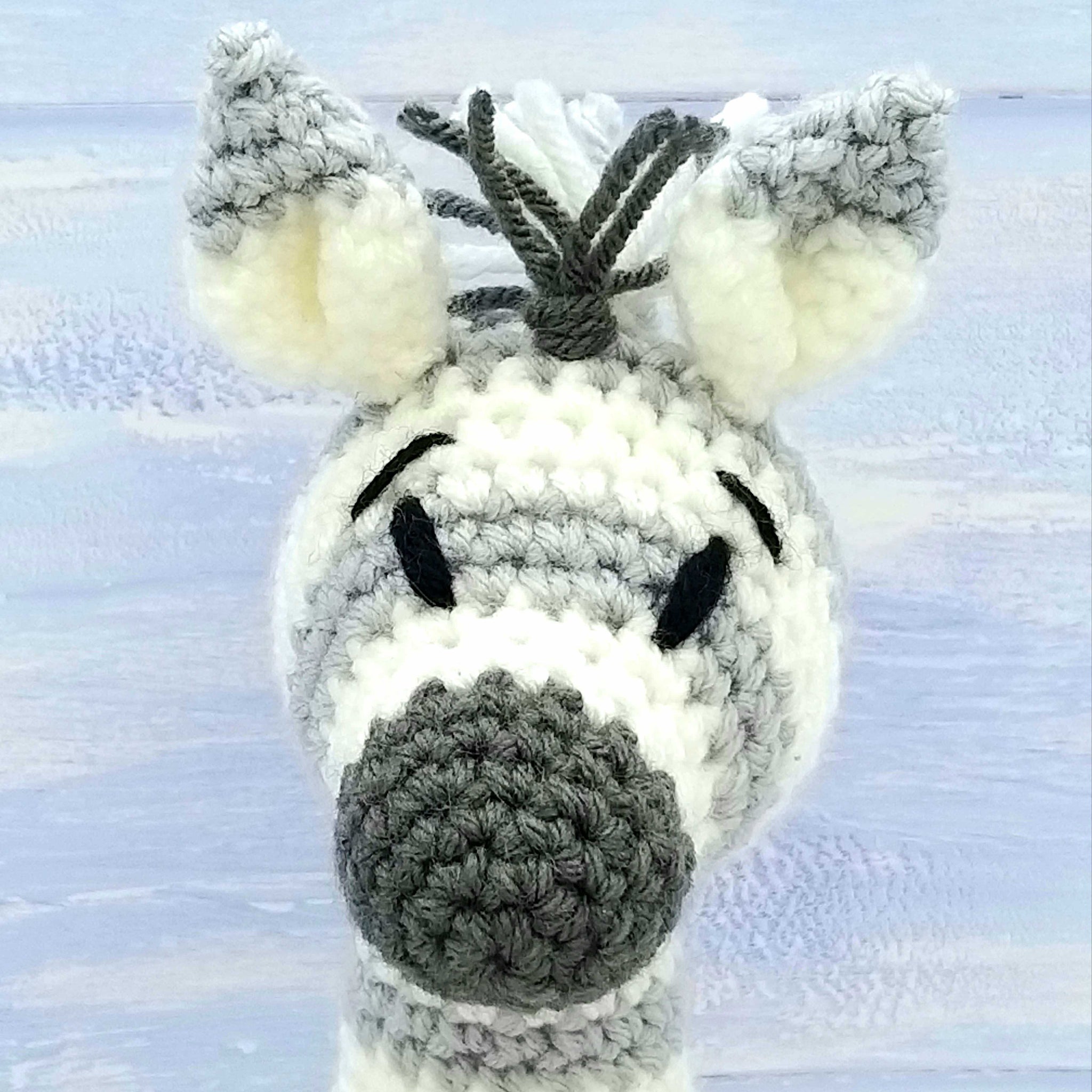 Julie the Zebra Luxury Crochet Kit – Wee Woolly Wonderfuls